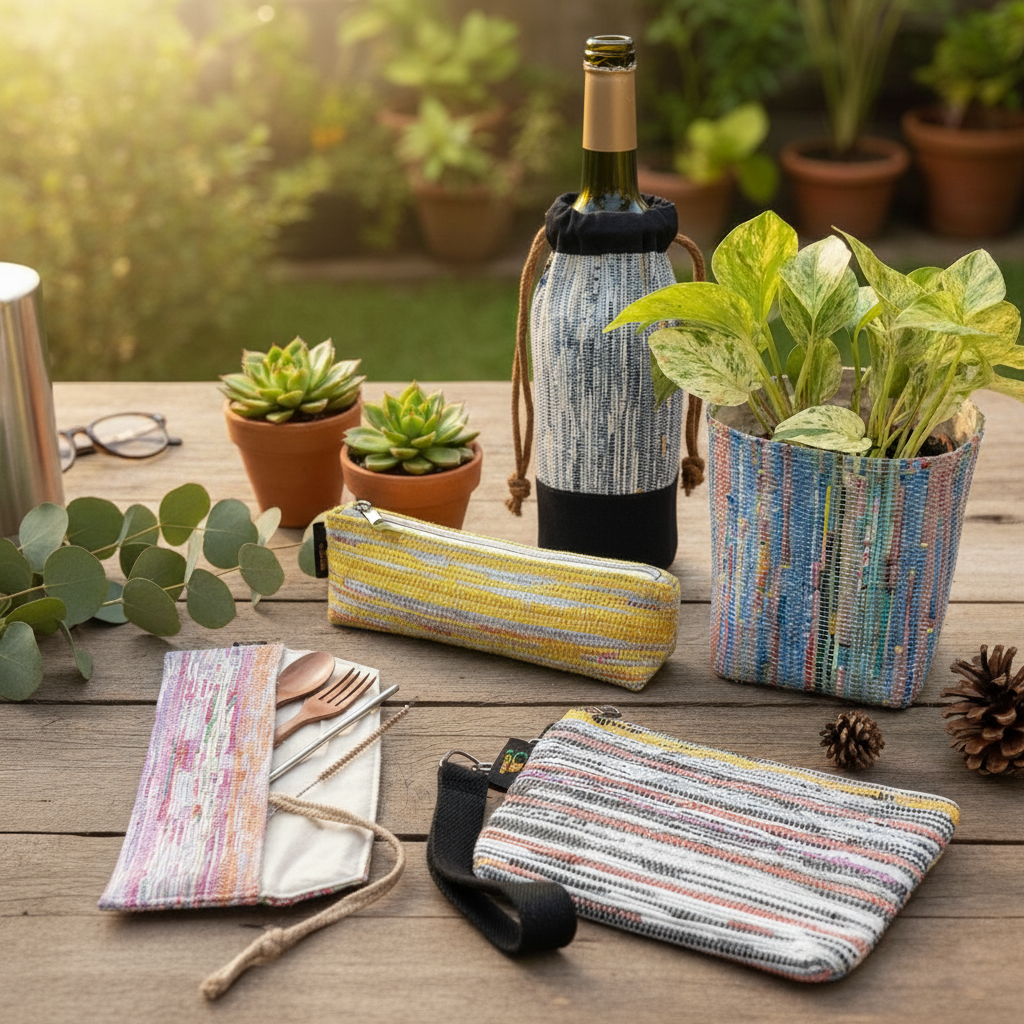 Eco-Friendly Upcycled Products | Handcrafted using waste plastic ...