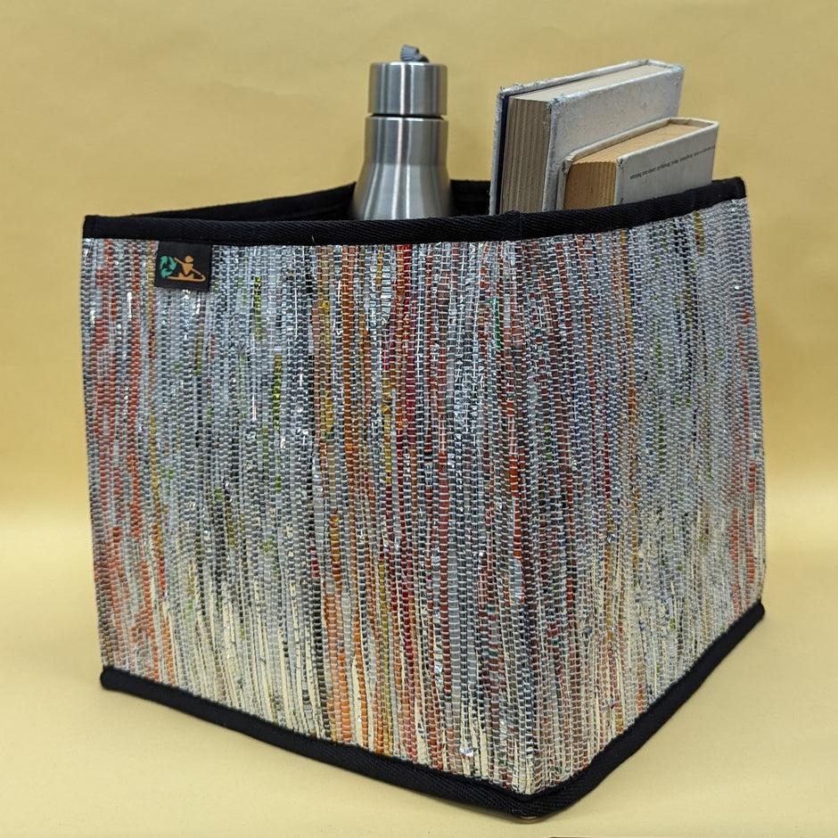 Medium Collapsible Storage Basket – reCharkha - The EcoSocial Tribe