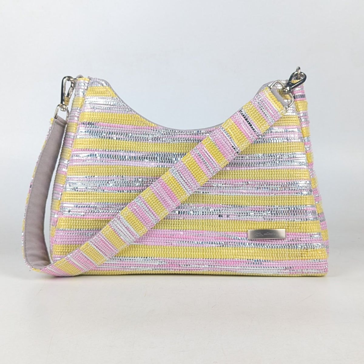 Upcycled Handcrafted Baguette Bag (BTB1025-005) PS_W – reCharkha - The ...