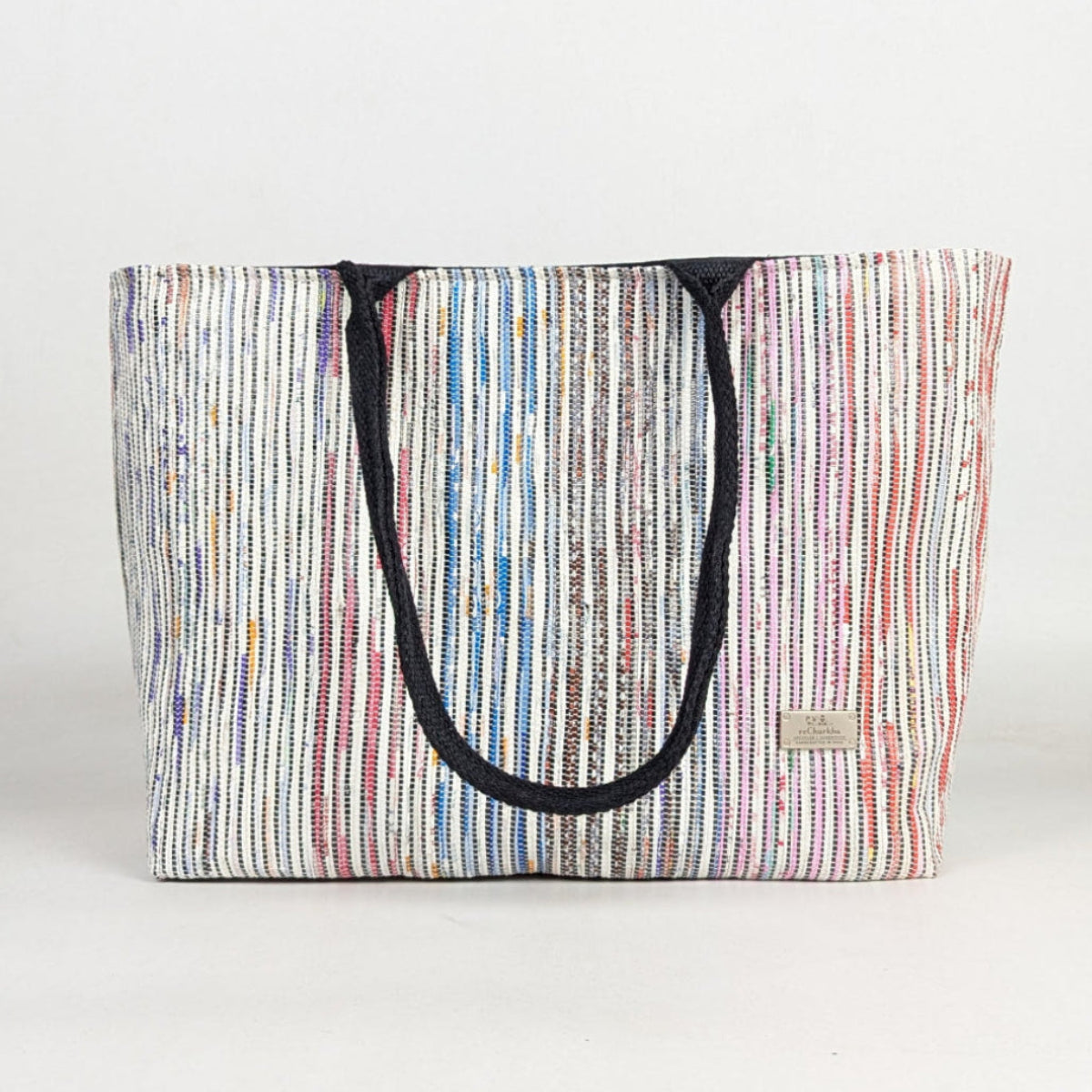 Upcycled Handcrafted Office Tote (OT0126-004) PS_W – reCharkha - The ...